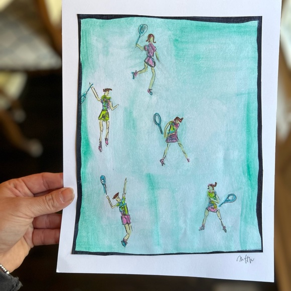 Art | Watercolor And Ink Print 85x11in Signed And Numbered By Me The ...
